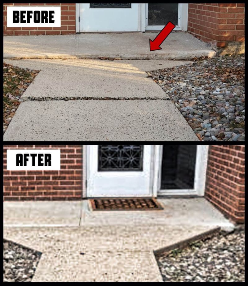 Concrete Leveling Service | Sidewalk & Walkway