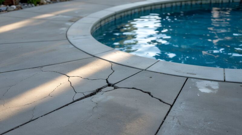 Why Is My Concrete Pool Deck Cracking and Settling?